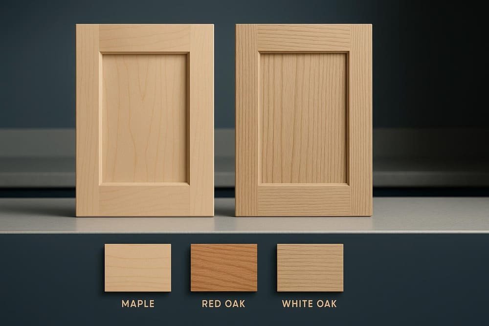 Maple vs. Oak Kitchen Cabinets (2025): TCO Comparison Guide